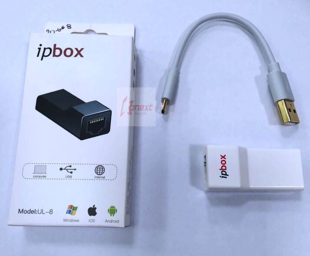 Concersor adaptador USB a Rj45 Ul8 Ipbox Admite Micro USB android Mac ...