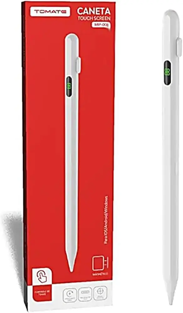 Lápiz Óptico touch carga USB-C compatible con IOS, Android y Windows ...